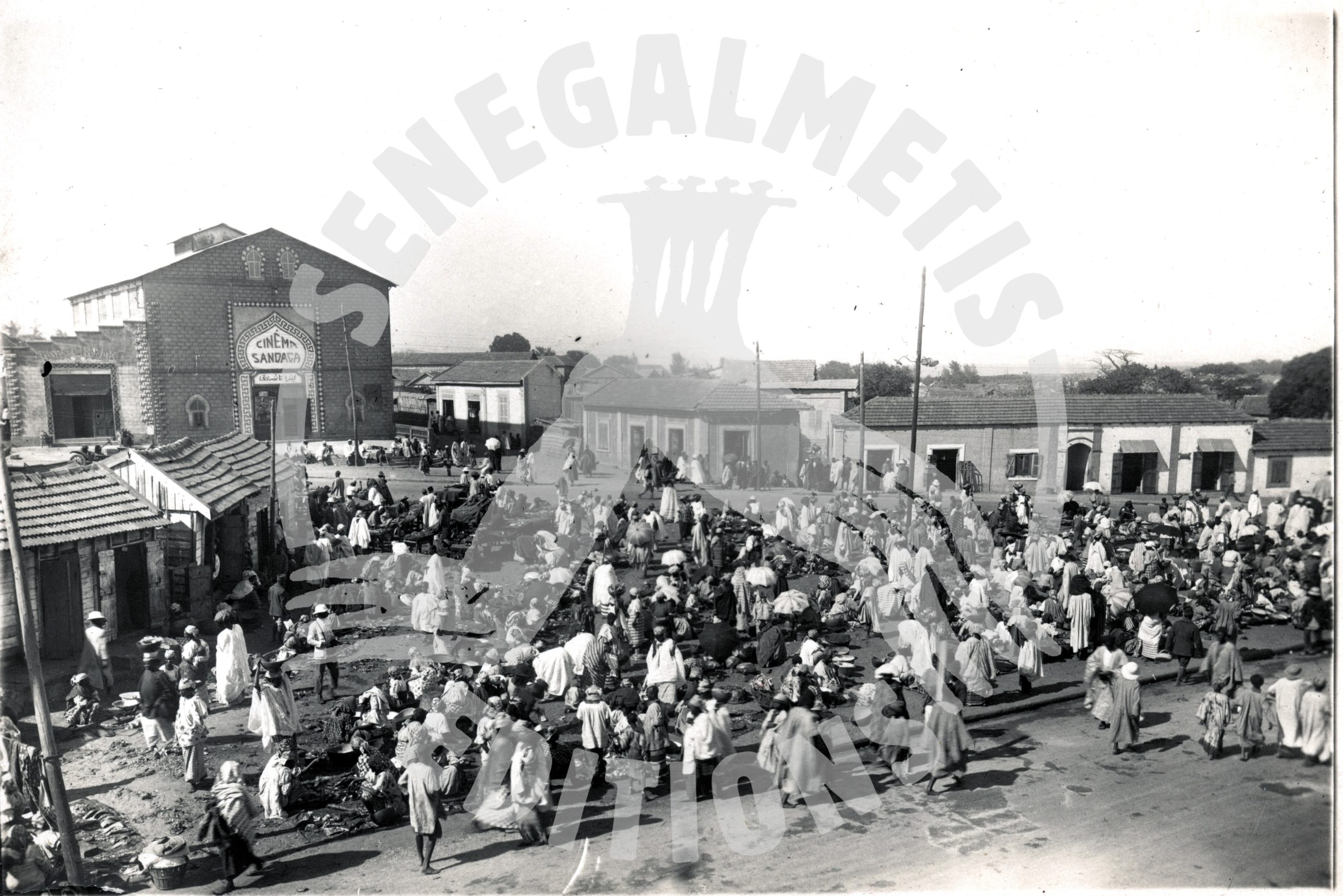 Le cinéma Sandaga - SENEGALMETIS EDITIONS