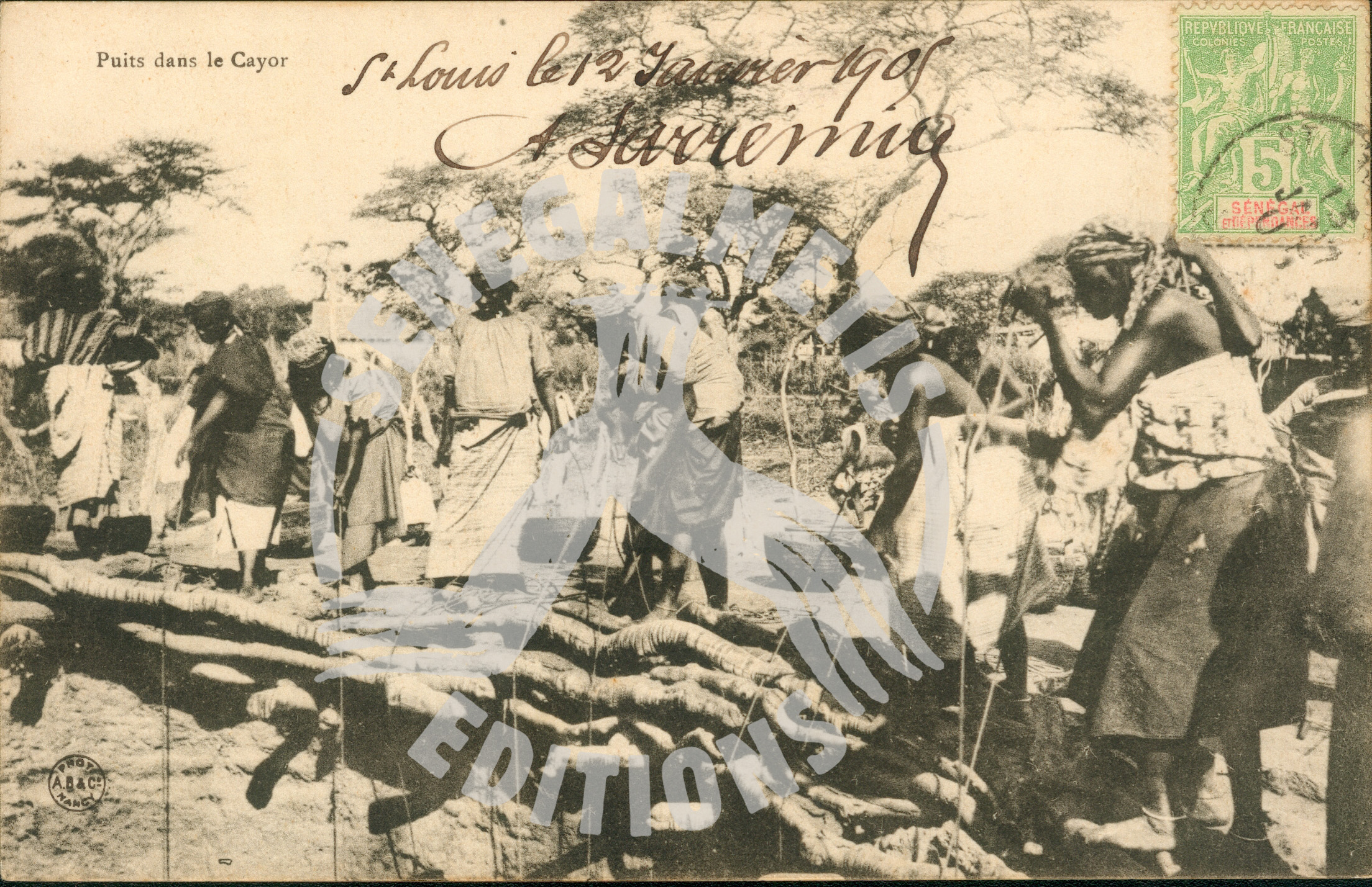 Puits dans le Cayor - SENEGALMETIS EDITIONS