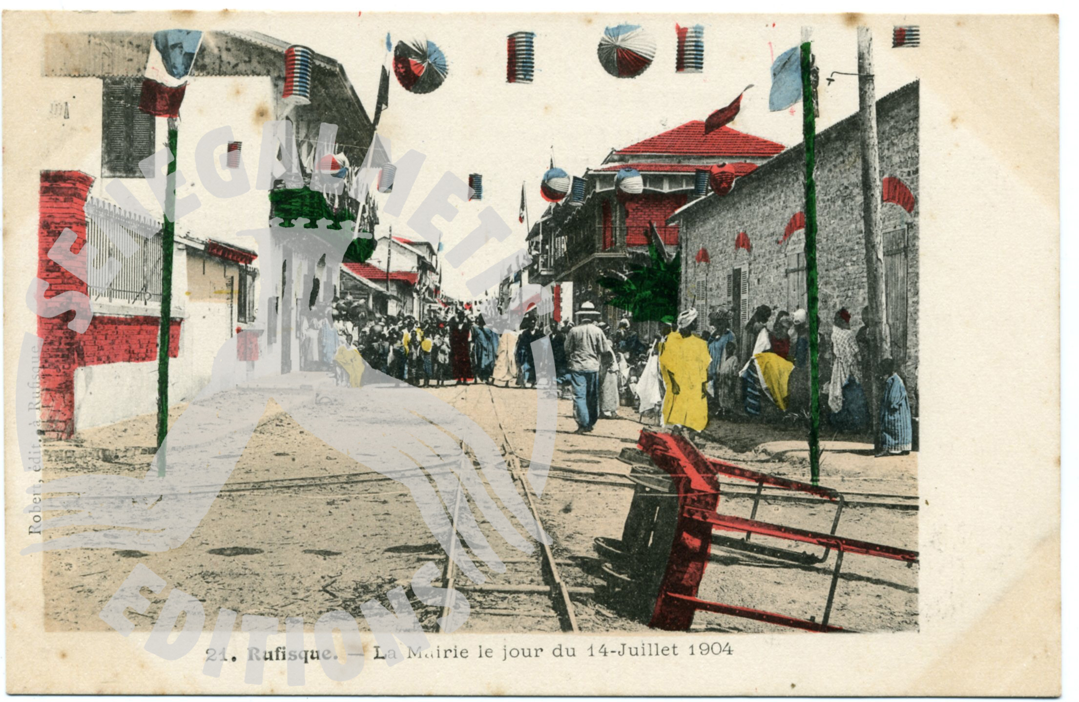 La mairie de Rufisque - SENEGALMETIS EDITIONS