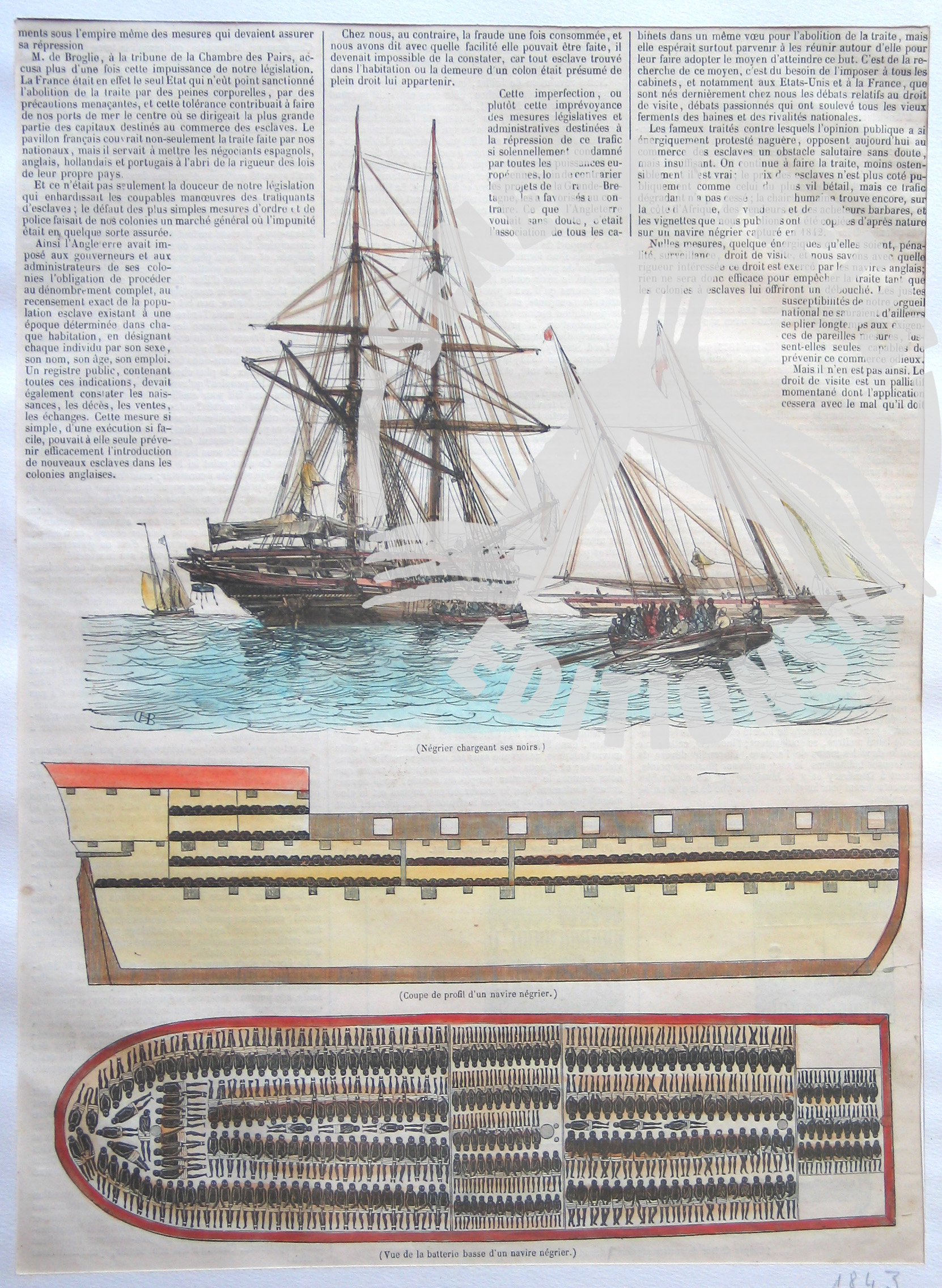 Navire négrier - SENEGALMETIS EDITIONS